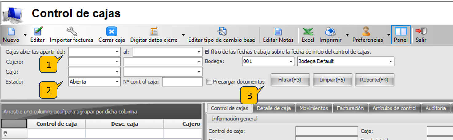 ¿Cómo auditar los movimientos realizados por un cajero desde control de ...