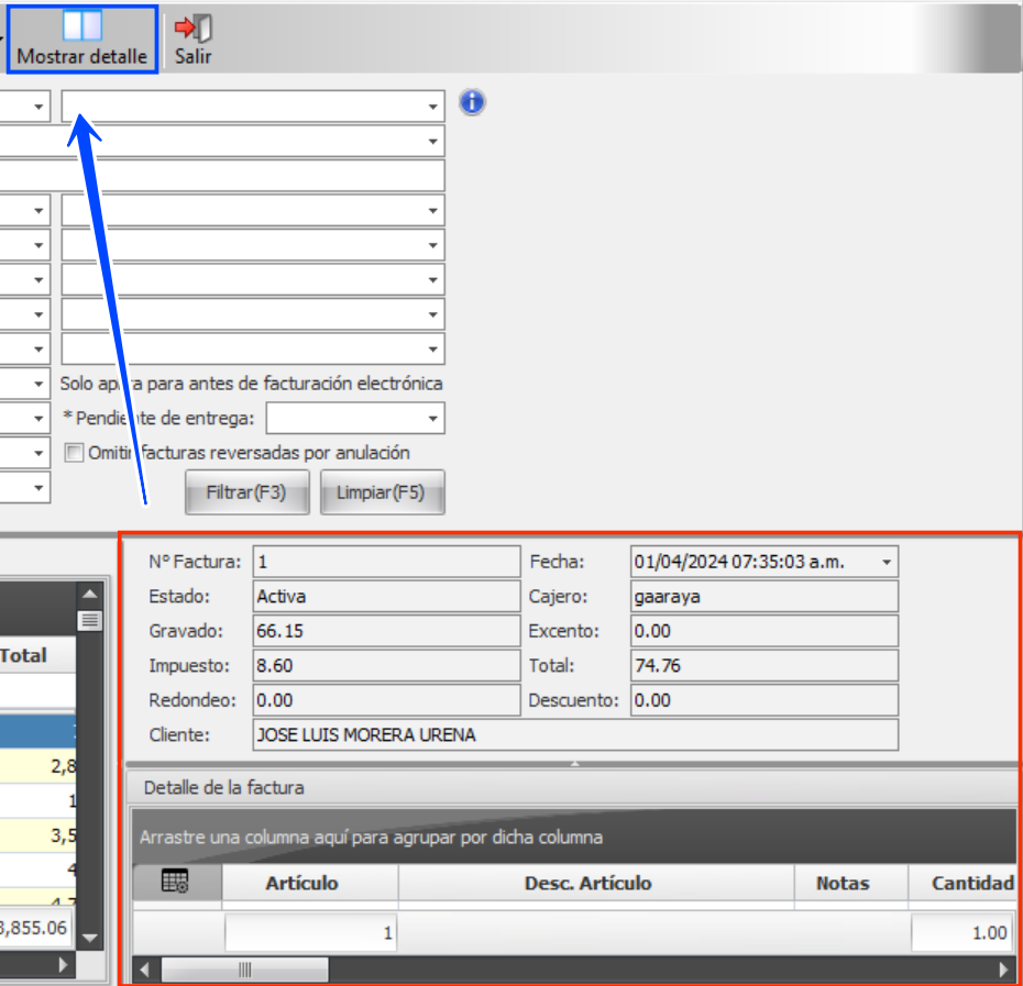 ¿Cómo generar un reporte desde ventas por facturas?